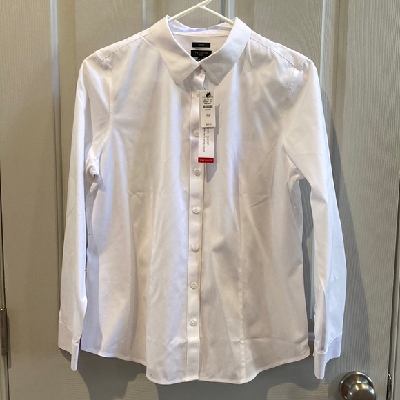 Talbots | Tops | Nwt Talbots White Shirt | Poshmark